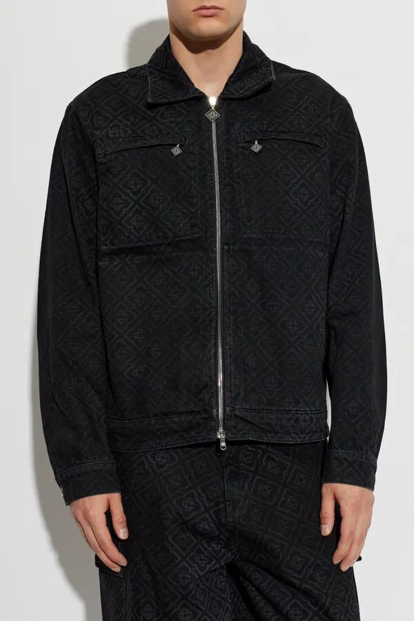 Casablanca Monogram Denim Jacket