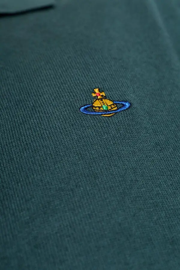 VIVIENNE WESTWOOD Short-sleeved Collared Cardigan