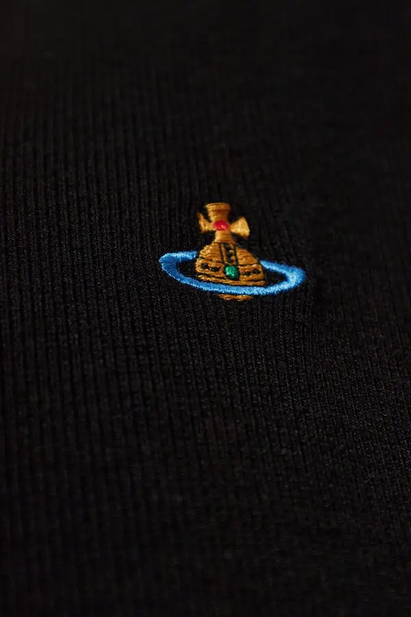 VIVIENNE WESTWOOD Ribbed Knit Long Sleeve Sweater