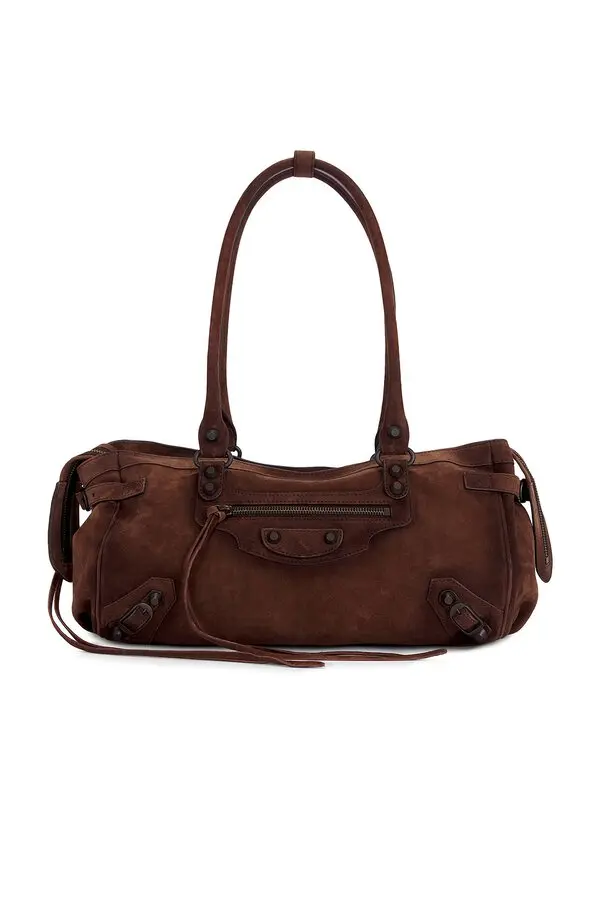 Balenciaga Le City East West Bag - Light Espresso