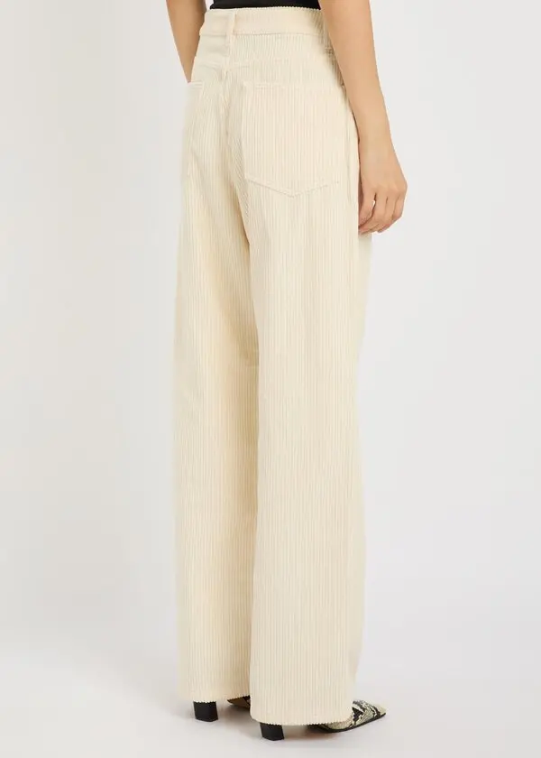 RÓHE Corduroy Wide-leg Trousers