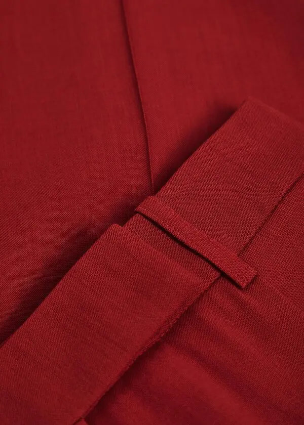 RÓHE Daria Pleated Wool Trousers