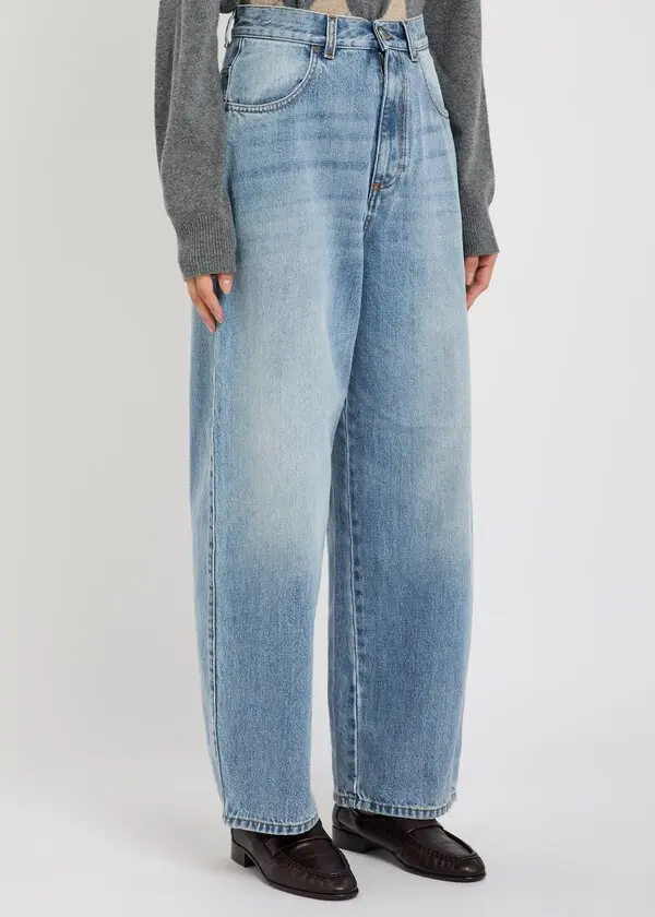 RÓHE Berber Barrel-leg Jeans