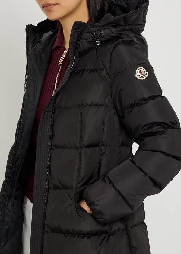 Moncler Avocette Hooded Padded Nylon Coat