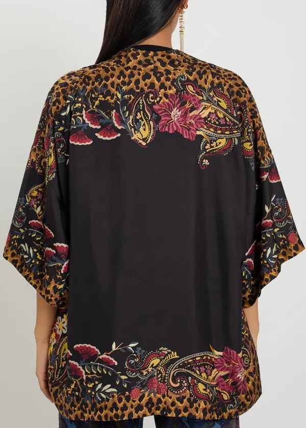 Etro Printed Silk Jacket