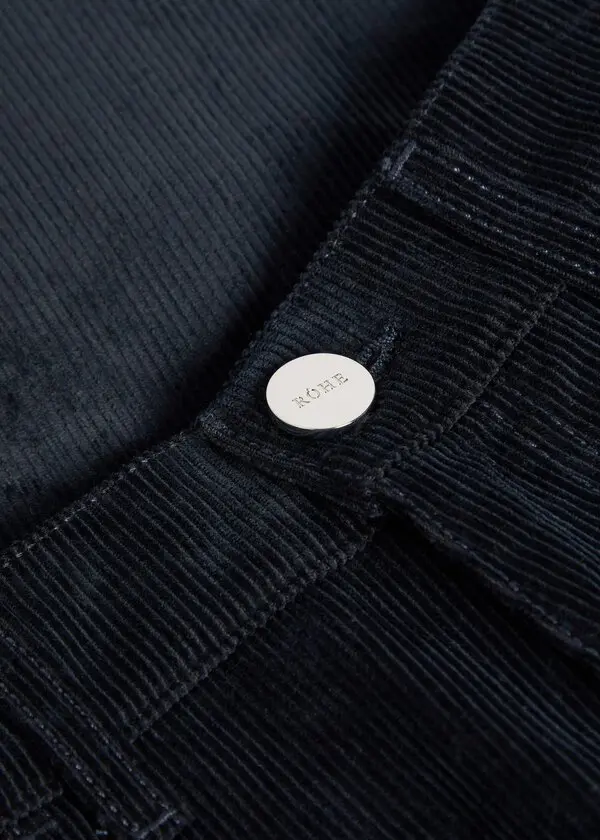 RÓHE Berber Barrel-leg Corduroy Trousers