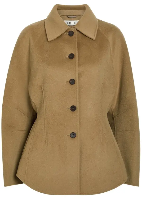 RÓHE Sculpted Wool And Cashmere-blend Jacket