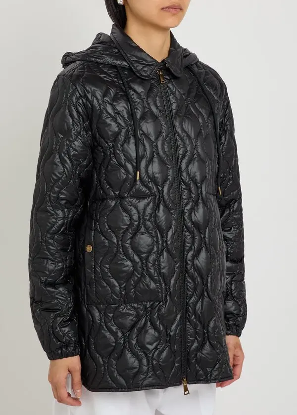 Moncler Balette Quilted Hooded Jacket