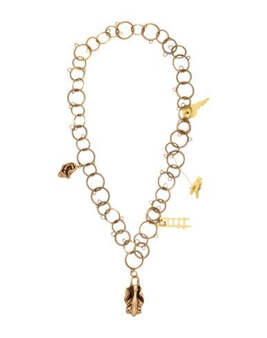 Fabiana Filippi Embellished Ecobrass Necklace - Yellow