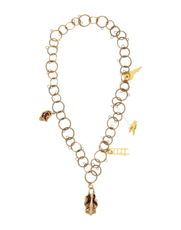 Fabiana Filippi Embellished Ecobrass Necklace