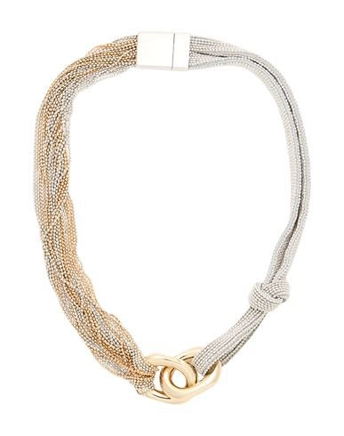 Fabiana Filippi Ecobrass Necklace With Magnetic Fastening - Silver