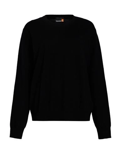 Timberland Embroidered Logo Wool Blend Sweater