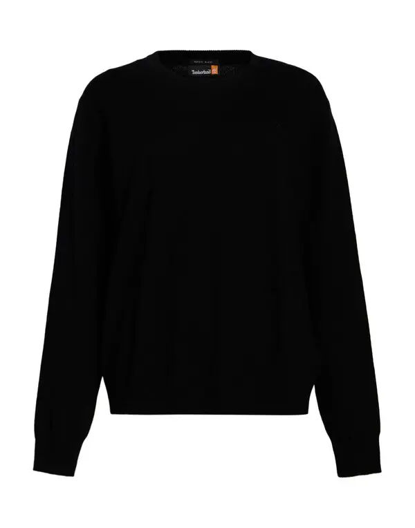 Timberland Embroidered Logo Wool Blend Sweater