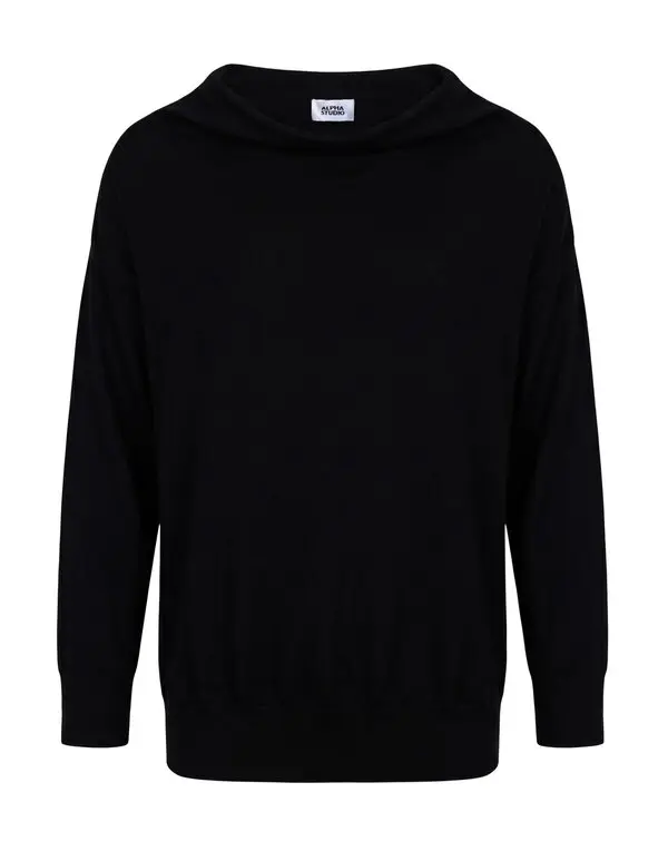 Alpha Studio Merino Wool Turtleneck