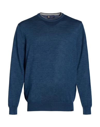 Paul & Shark Virgin Wool And Silk Blend Sweater - Blue