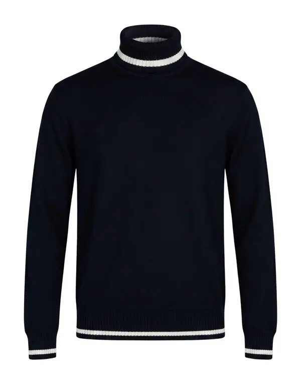 Paul & Shark Turtleneck Midnight Size Virgin Wool