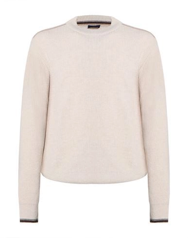 Paul & Shark Ivory Wool & Nylon Sweater