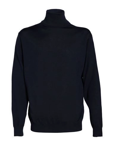 Paul & Shark Turtleneck Size Virgin Wool, Silk - Midnight Blue