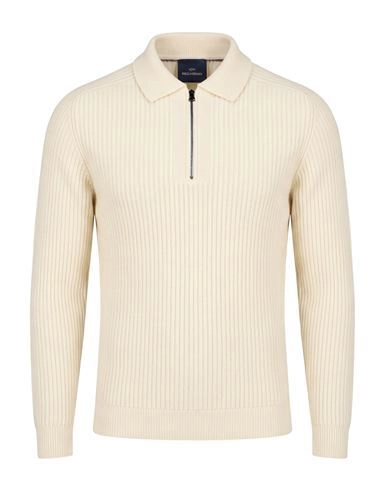 Paul & Shark Cream Wool & Nylon Sweater