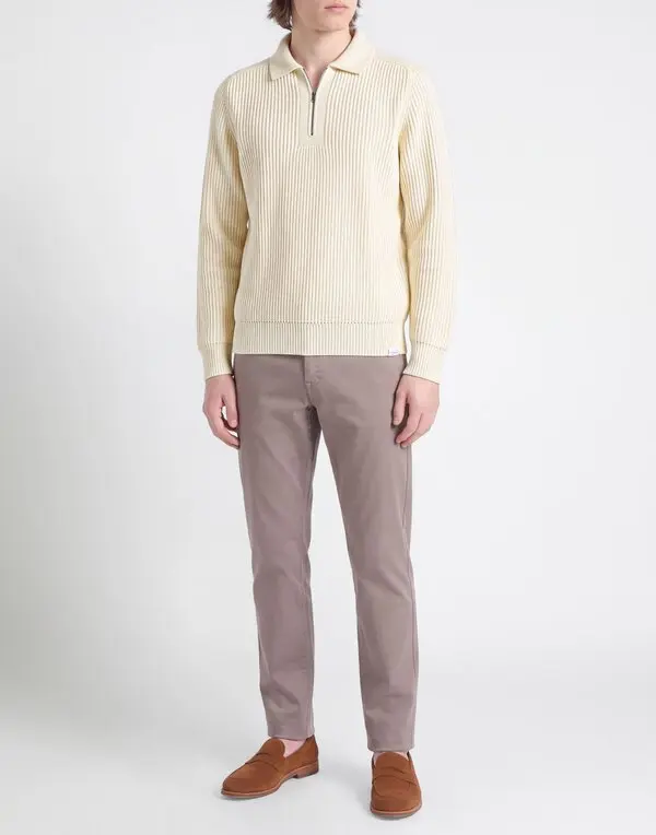 Paul & Shark Cream Wool & Nylon Sweater