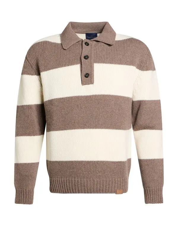 Paul & Shark Striped Wool Nylon Sweater
