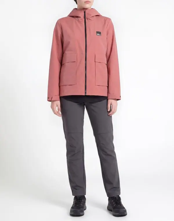 JACK WOLFSKIN Jacket Antique Rose Size Polyester