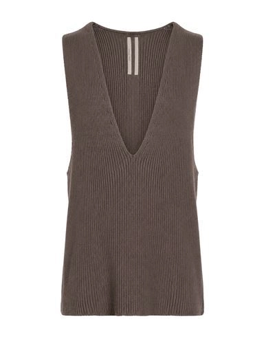 Rick Owens Sleeveless Virgin Wool Sweater - Brown