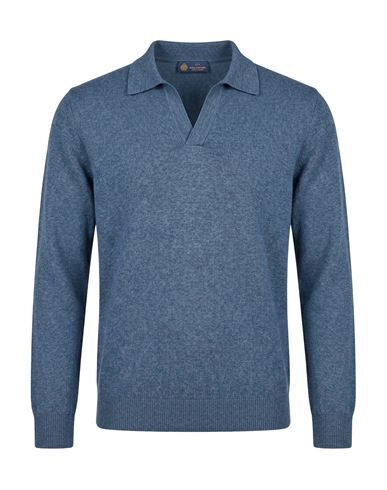 Paul & Shark Virgin Wool, Viscose, And Cashmere Polo Sweater
