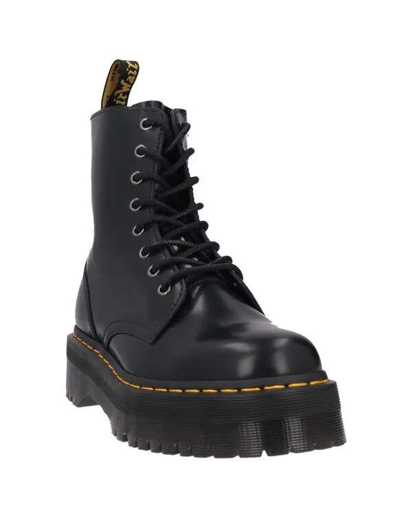 Dr. Martens Jadon Polished Smooth Ankle Boots Size Leather