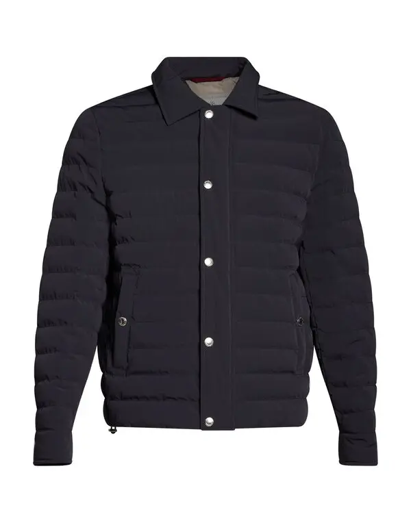 Brunello Cucinelli Puffer Charcoal Size Polyamide, Elastane, Nylon