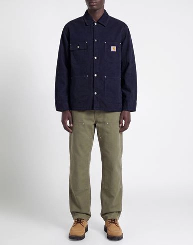 Carhartt Jacket Emerald Size Cotton, Linen - Blue