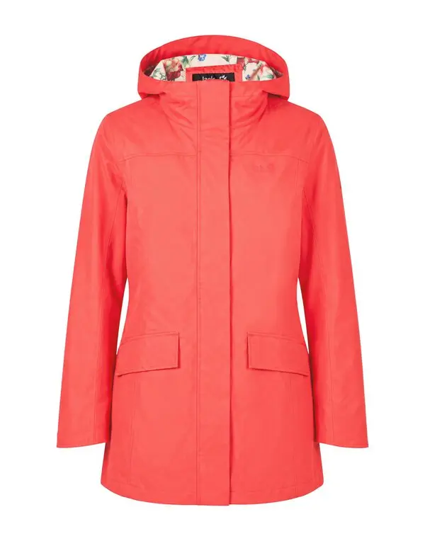 JACK WOLFSKIN Polyester Overcoat & Trench Coat