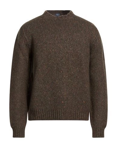 Fedeli Virgin Wool, Cashmere, And Nylon Crewneck Sweater - Green