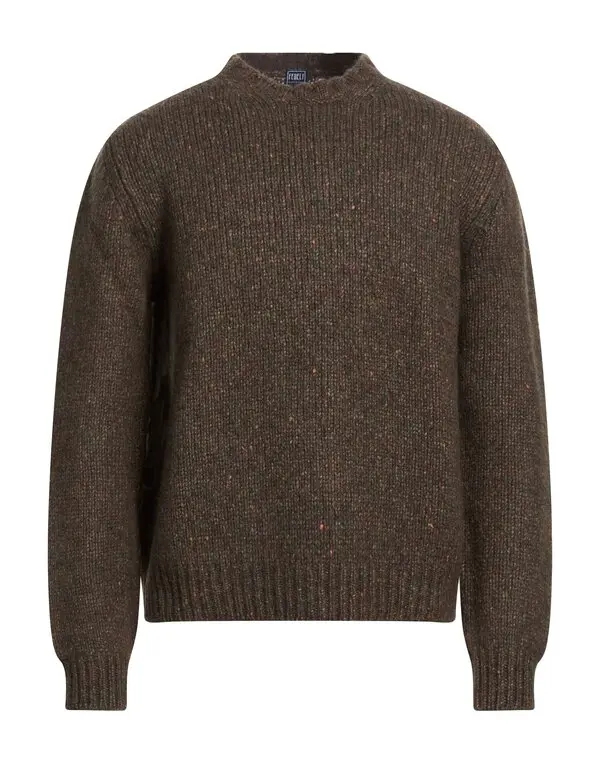 Fedeli Virgin Wool, Cashmere, And Nylon Crewneck Sweater