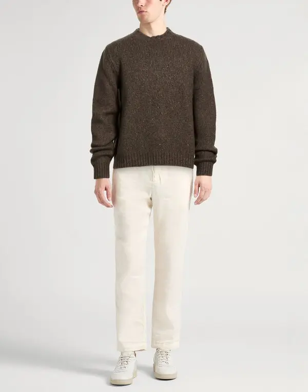Fedeli Virgin Wool, Cashmere, And Nylon Crewneck Sweater