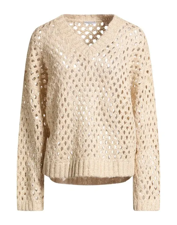 Brunello Cucinelli Sweater Size Silk, Linen, Polyamide, Polyester