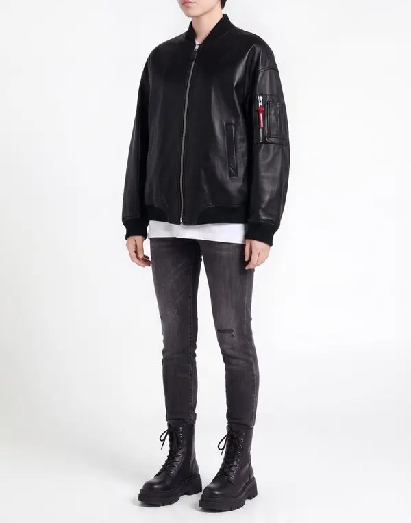 Dsquared2 Jacket Size Ovine Leather