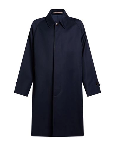 JACOB COHЁN Overcoat & Trench Coat In Midnight Virgin Wool