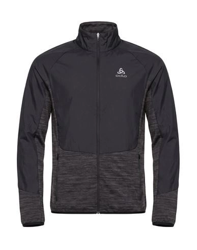 ODLO Jacket Military Size Polyester, Elastane - Black