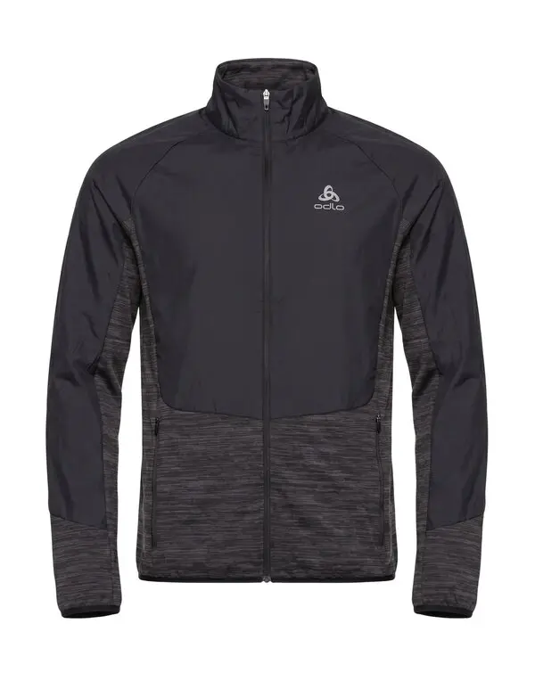 ODLO Jacket Military Size Polyester, Elastane - Black