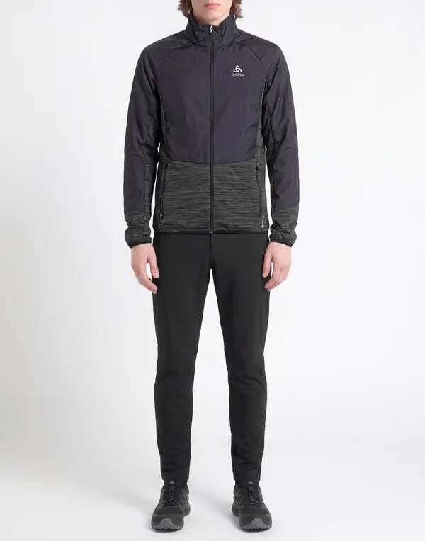 ODLO Jacket Military Size Polyester, Elastane - Black