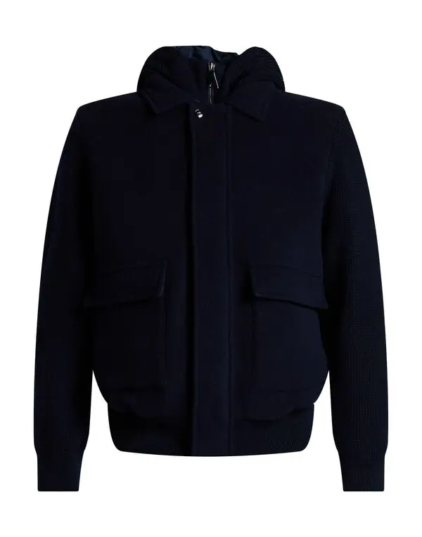 Paul & Shark Jacket Size Virgin Wool, Nylon, Cashmere
