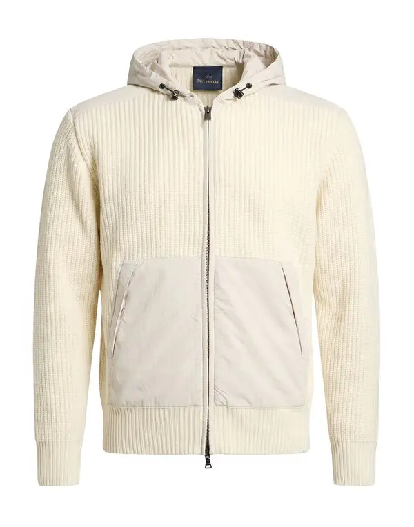 Paul & Shark Jacket Cream Size Virgin Wool, Nylon