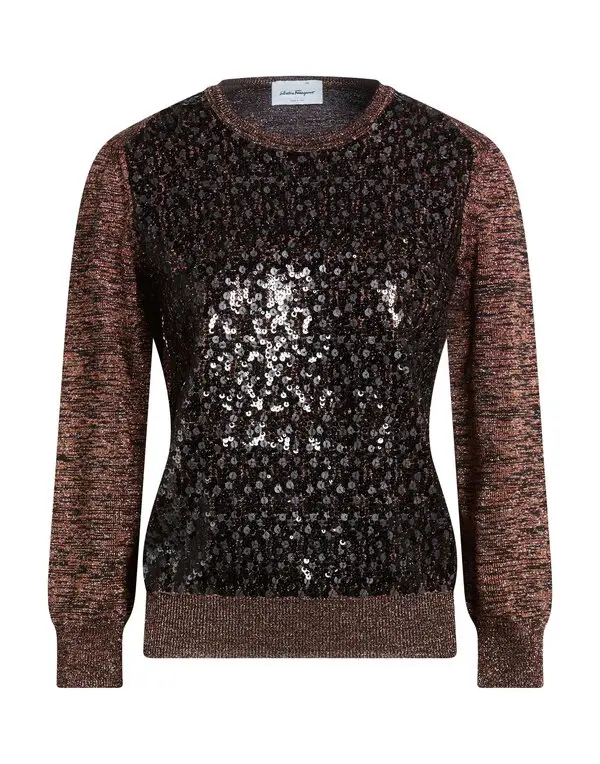 FERRAGAMO Virgin Wool Viscose Blend Sweater
