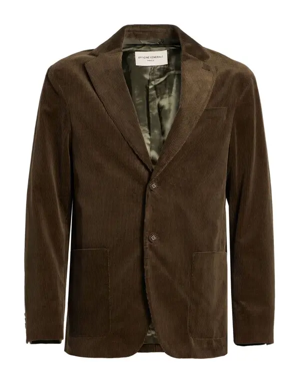 Officine Générale Blazer Military Size Cotton, Elastane, Viscose