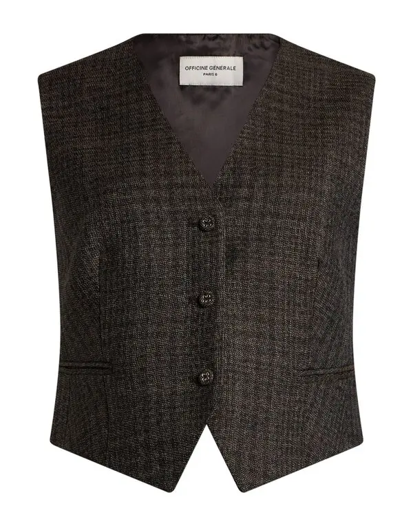 Officine Générale Tailored Virgin Wool Vest