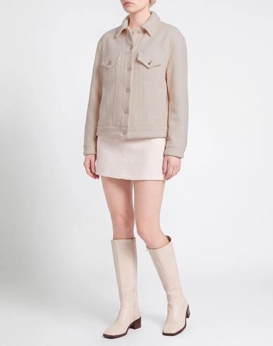 JACOB COHЁN Jacket Ivory Size Wool