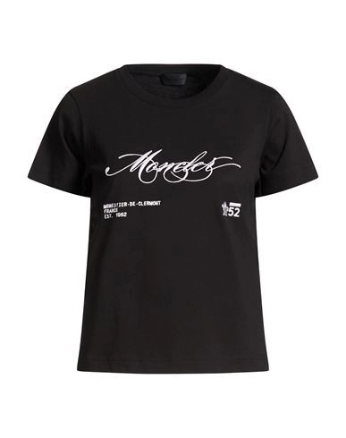 Moncler Cotton Jersey T-shirt With Embroidered Logo