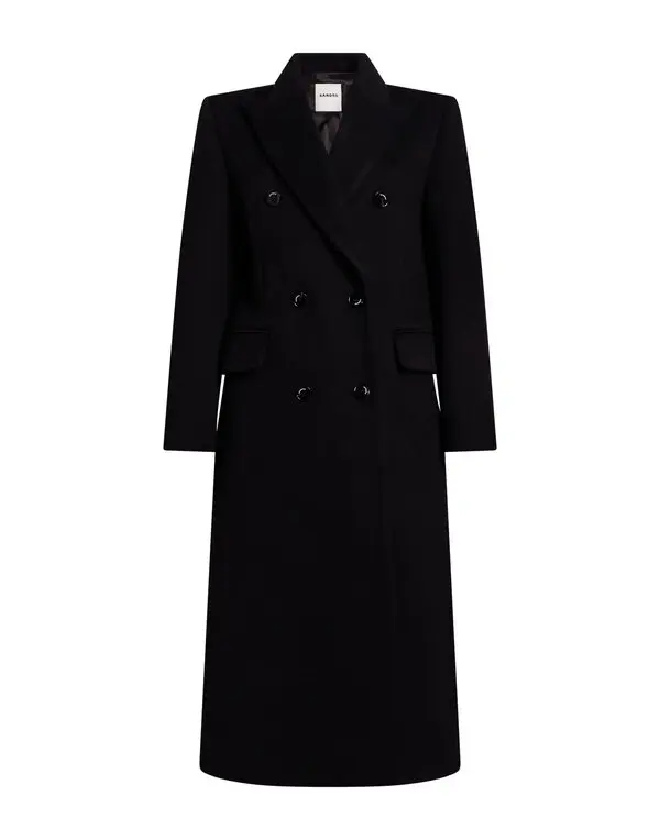 Sandro Coat Size Wool, Polyamide