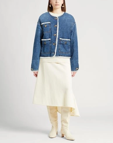 Sandro Denim Outerwear Size Cotton, Polyester, Acrylic